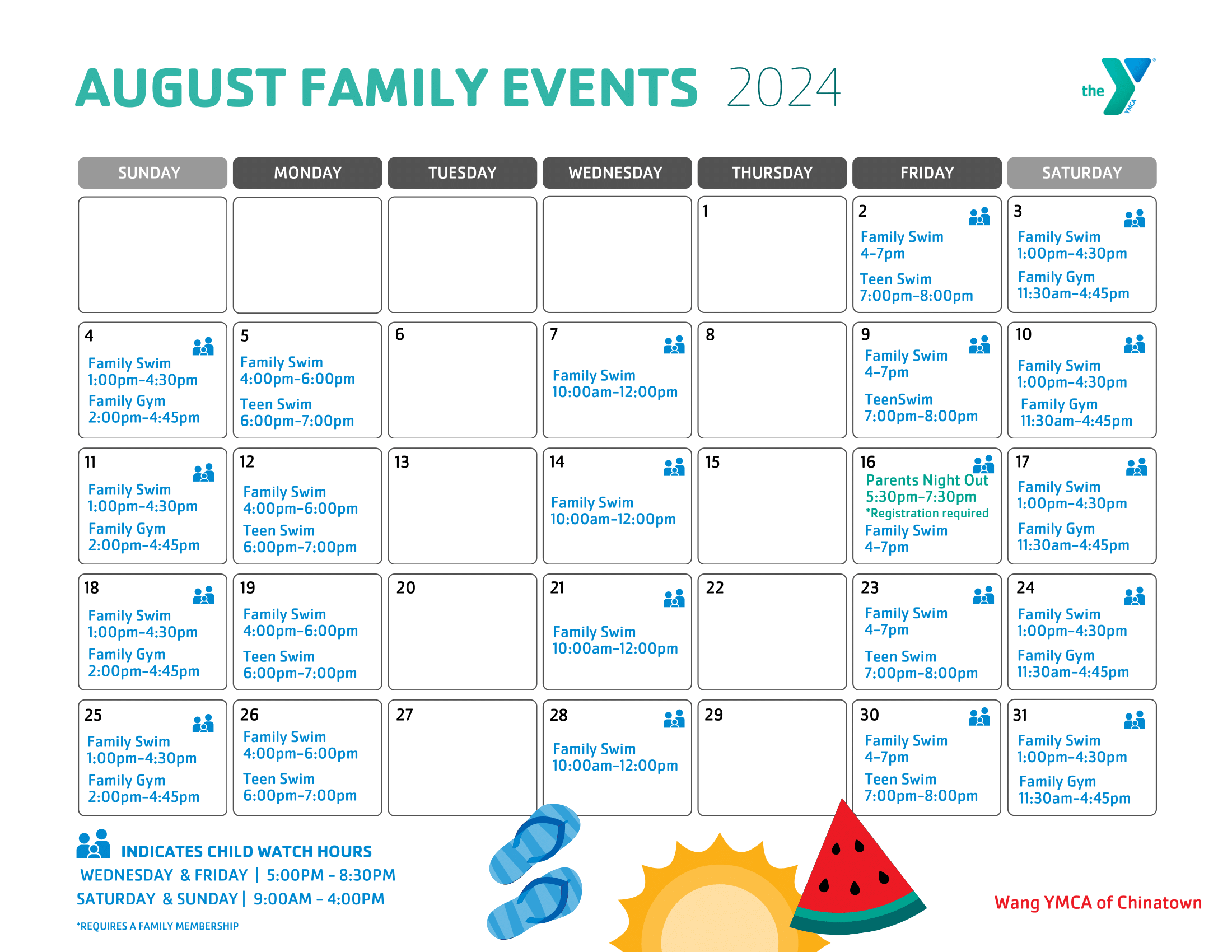 Family Events - YMCA of Greater Boston